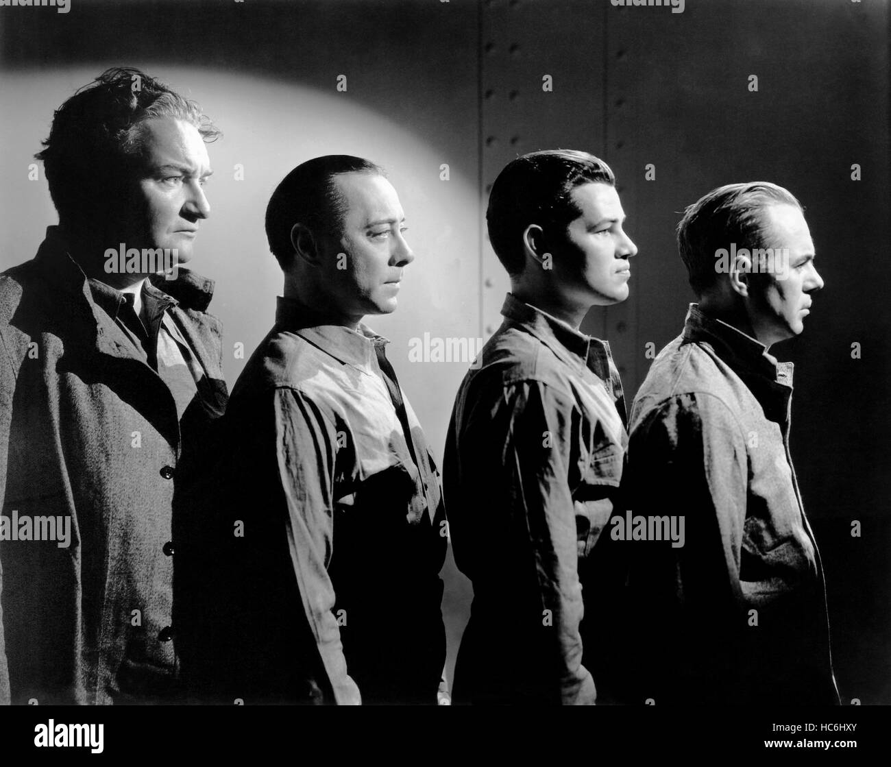 THEY ALL COME OUT, from left, Edward Gargan, Bernard Nedell, Tom Neal, John Gallaudet, 1939 ...