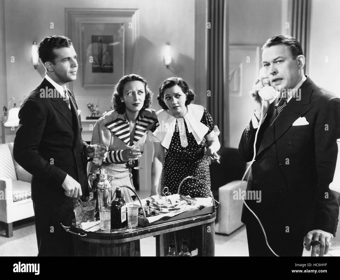 THANKS A MILLION, from left: Dick Powell, Ann Dvorak, Patsy Kelly, Fred ...