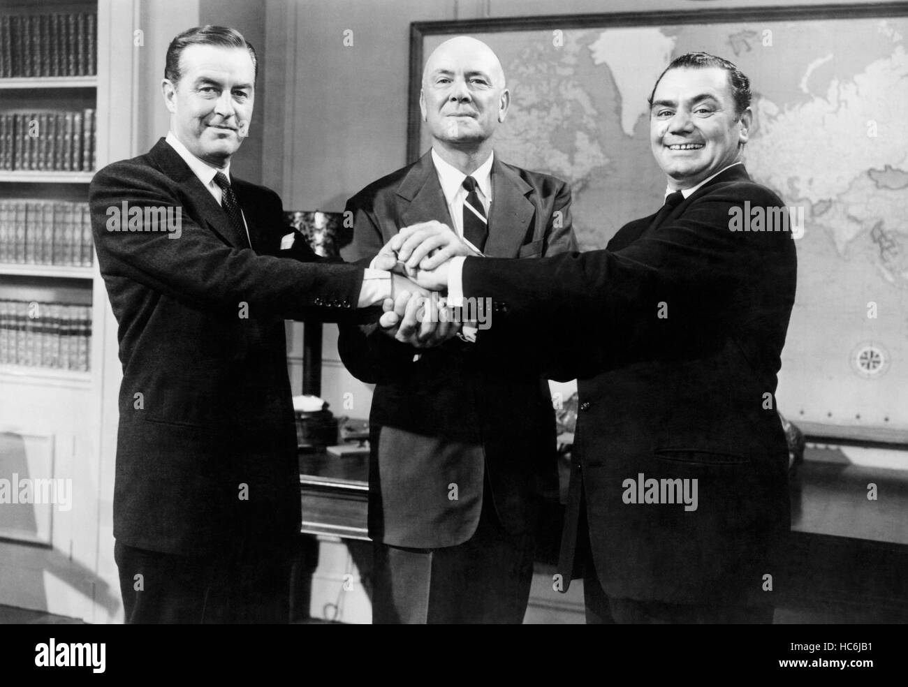 THREE BRAVE MEN, Ray Milland, Dean Jagger, Ernest Borgnine, 1956, (c ...