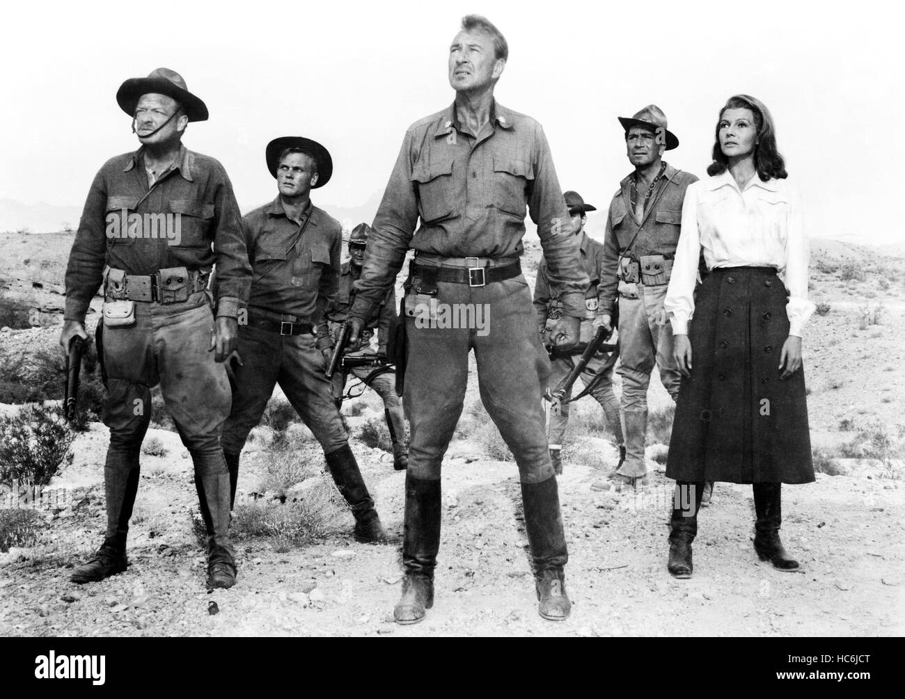 THEY CAME TO CORDURA, Van Heflin, Tab Hunter, Gary Cooper, Michael ...