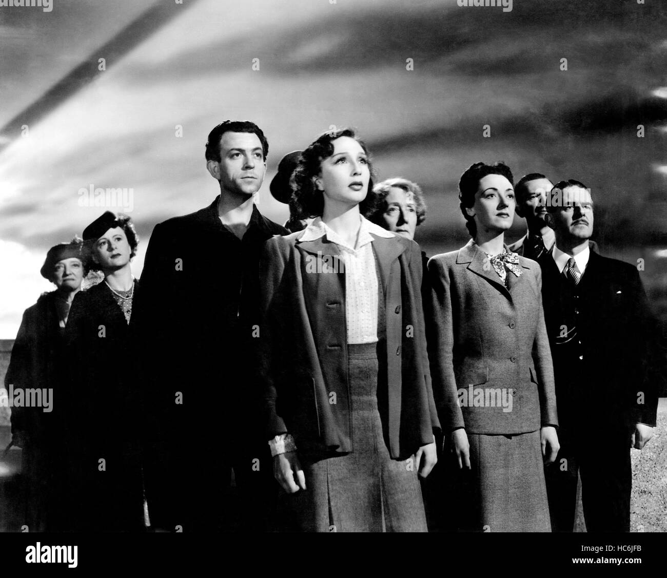 THEY CAME TO A CITY, pictured cast includes Renee Gadd, John Clements ...