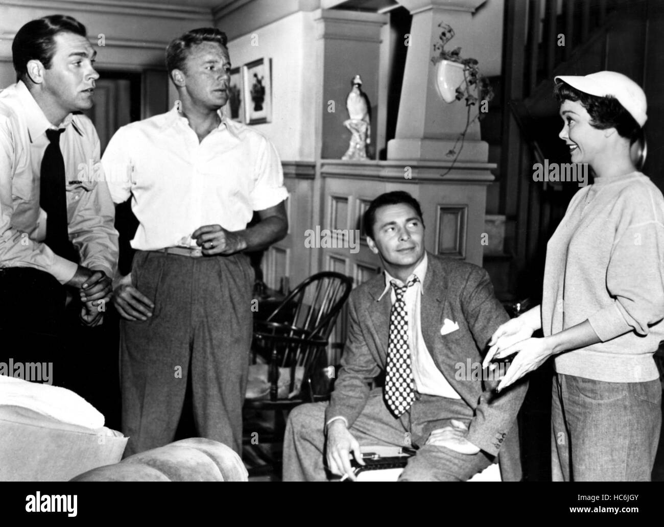 THREE GUYS NAMED MIKE, Howard Keel, Van Johnson, Barry Sullivan, Jane ...