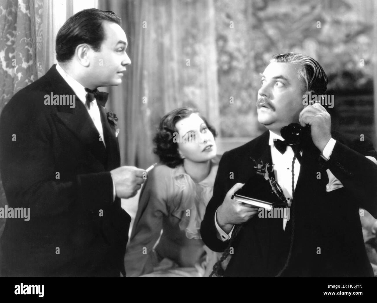 THUNDER IN THE CITY, from left: Edward G. Robinson, Luli Deste, Nigel ...