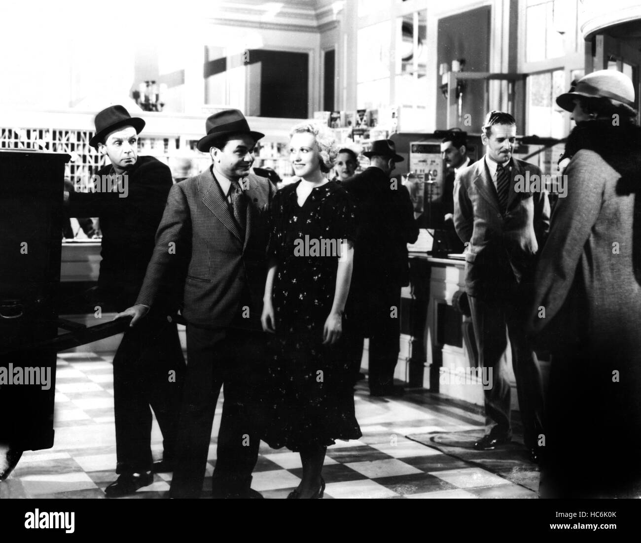 THUNDER IN THE CITY, Edward G. Robinson, Elizabeth Inglis, 1937 Stock ...