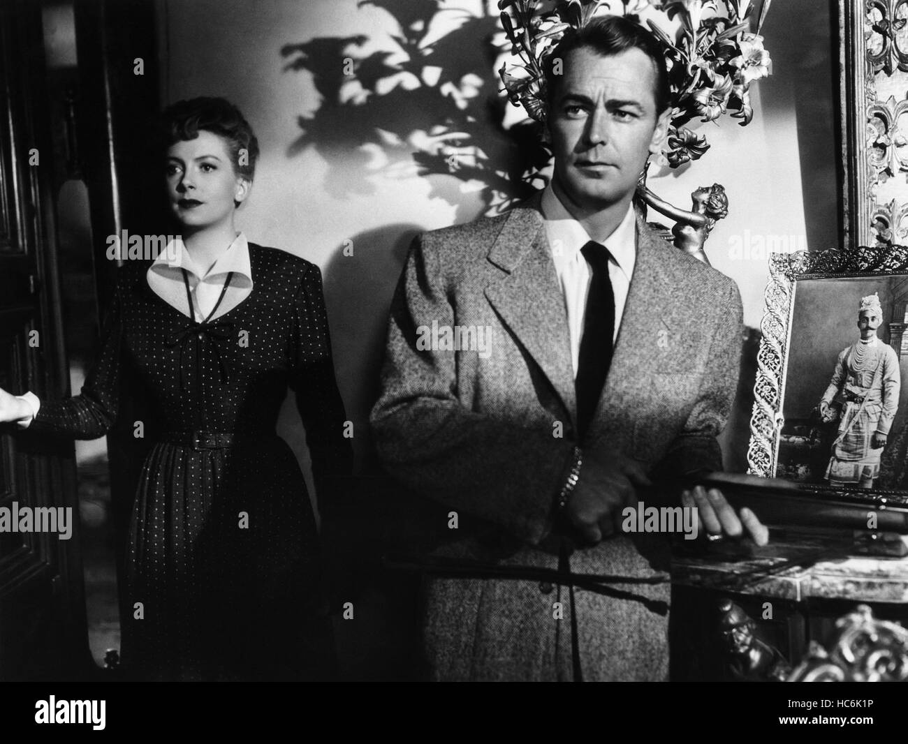 THUNDER IN THE EAST, Deborah Kerr, Alan Ladd, 1952 Stock Photo - Alamy