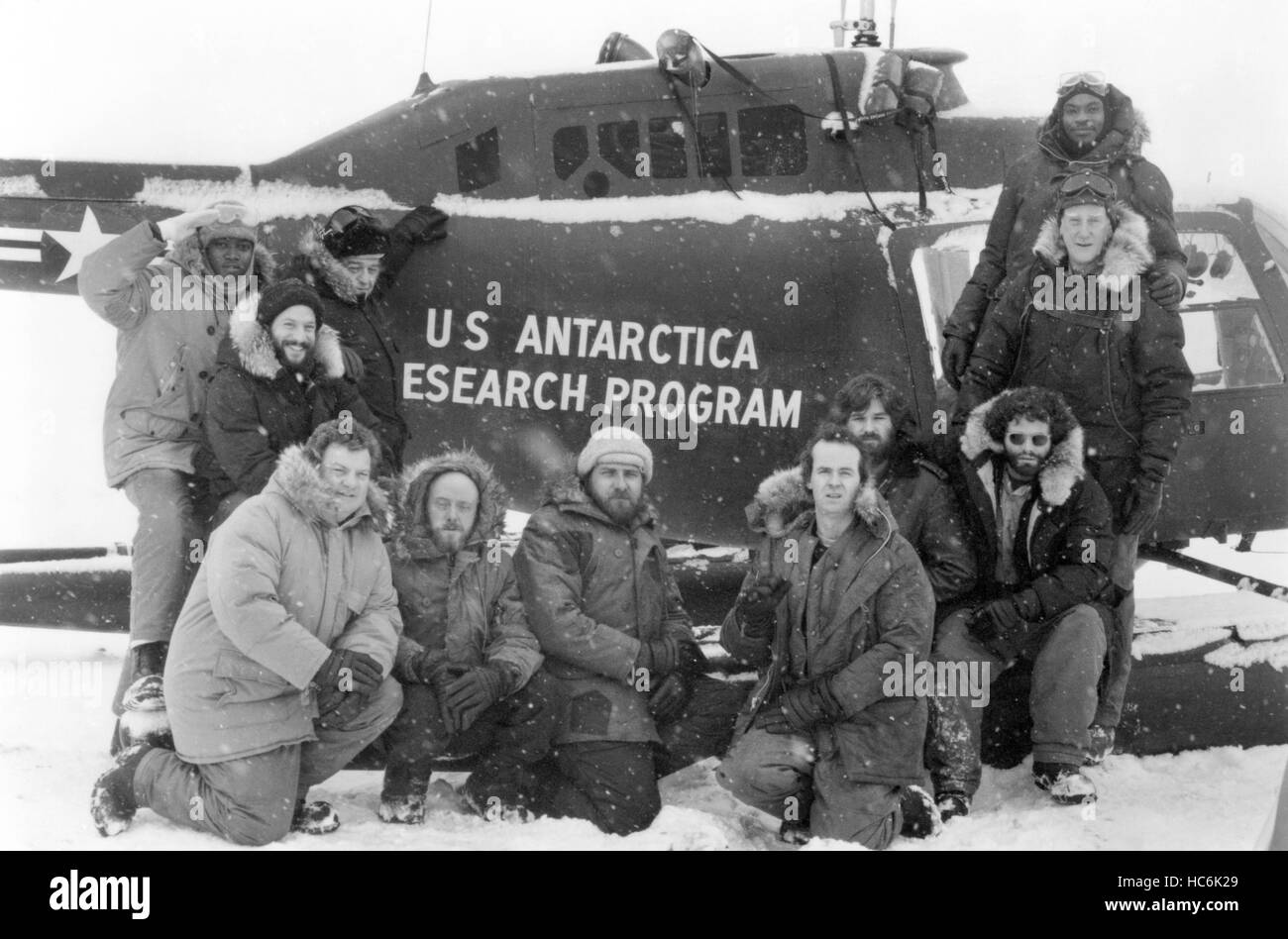THE THING, top left: T.K. Carter, Joel Polis, Richard Dysart; bottom ...