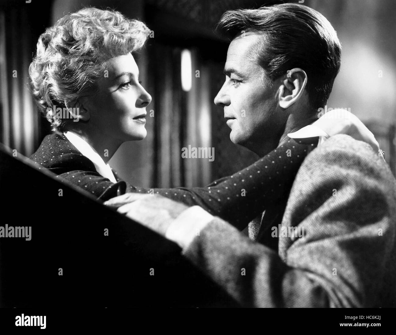 THUNDER IN THE EAST, from left, Deborah Kerr, Alan Ladd, 1952 Stock ...