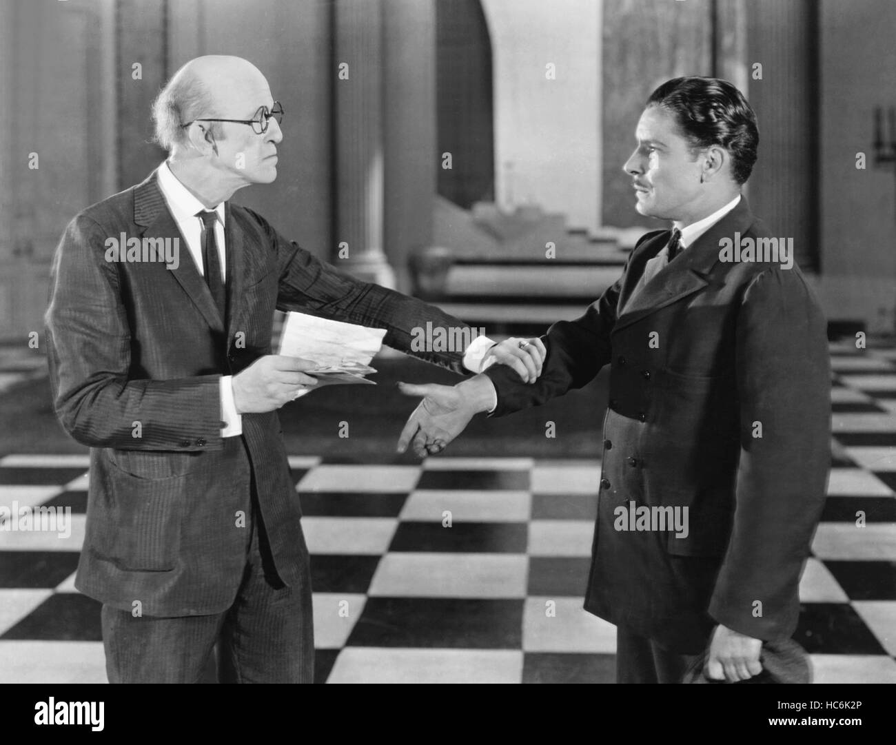 A THIEF IN PARADISE, from left, Lon Poff, Ronald Colman, 1925 Stock ...