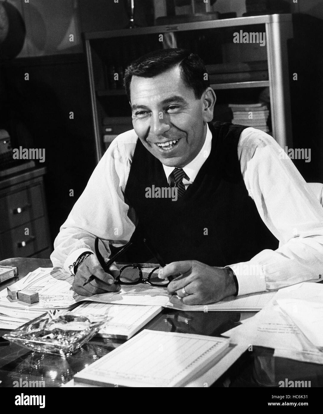 -30-, Jack Webb, 1959 Stock Photo - Alamy