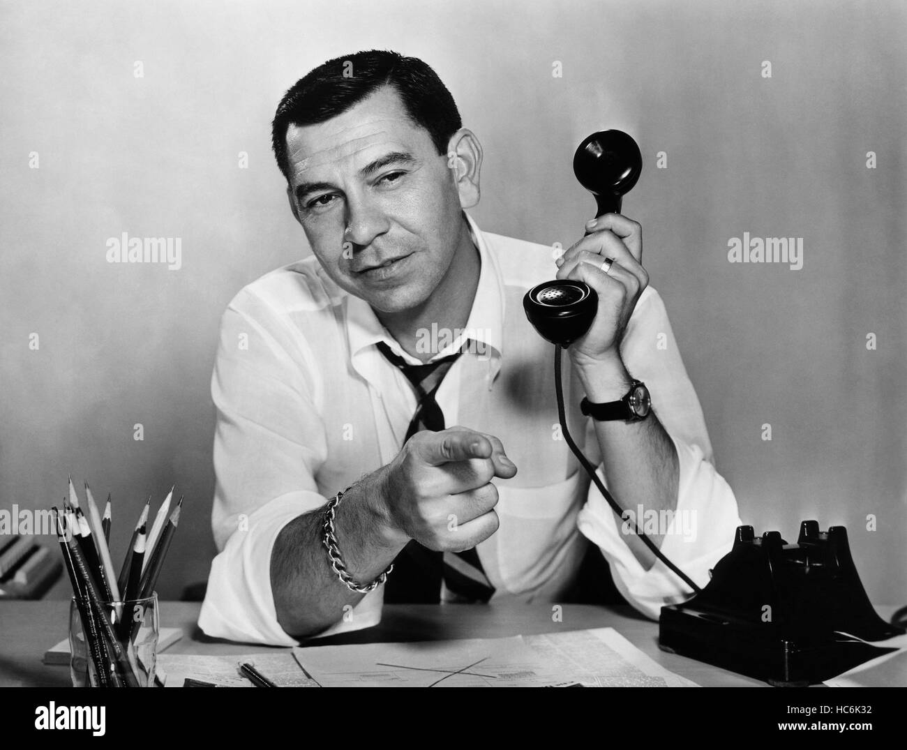 -30-, Jack Webb, 1959 Stock Photo - Alamy