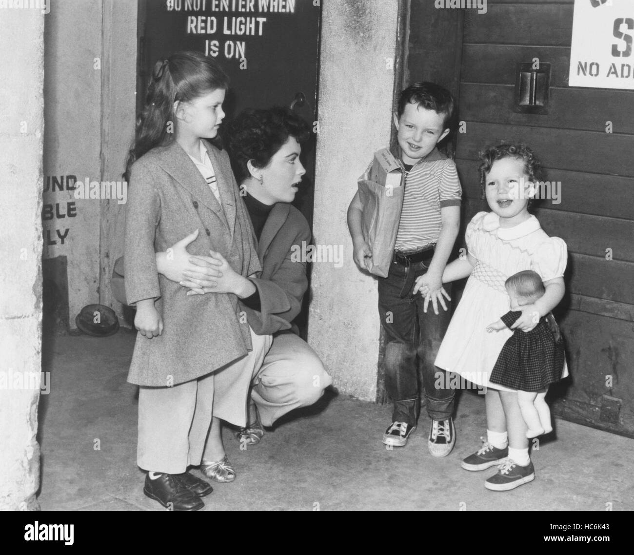 THIS IS MY LOVE, from left: Faith Domergue with daughter Diana Maria ...