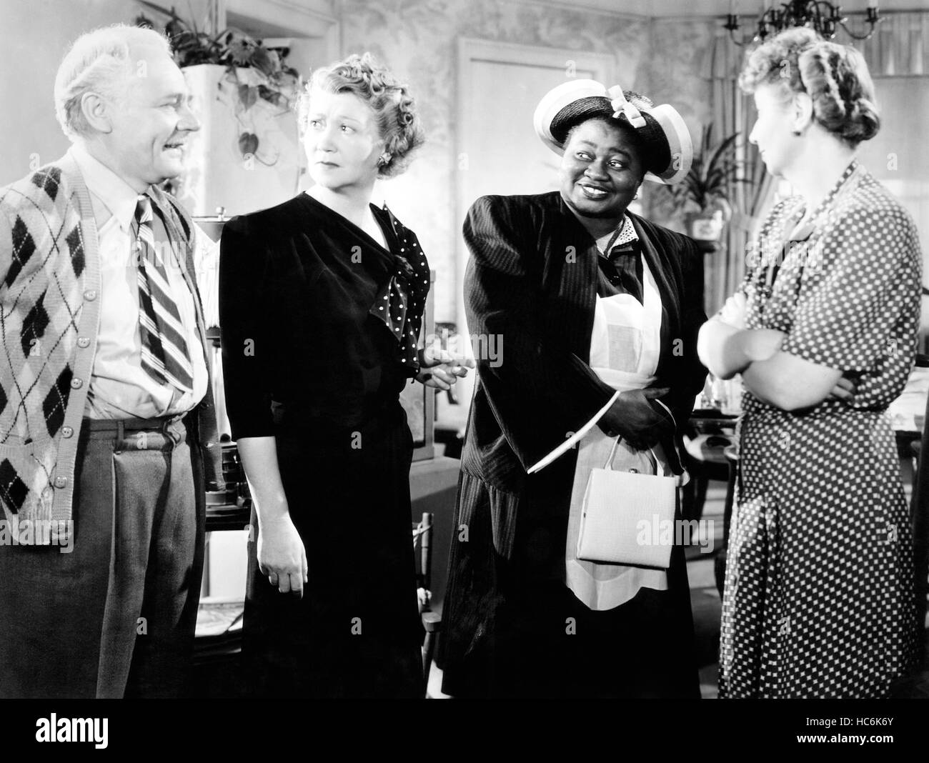 THREE IS A FAMILY, Charles Ruggles, Fay Bainter, Hattie McDaniel, Helen ...