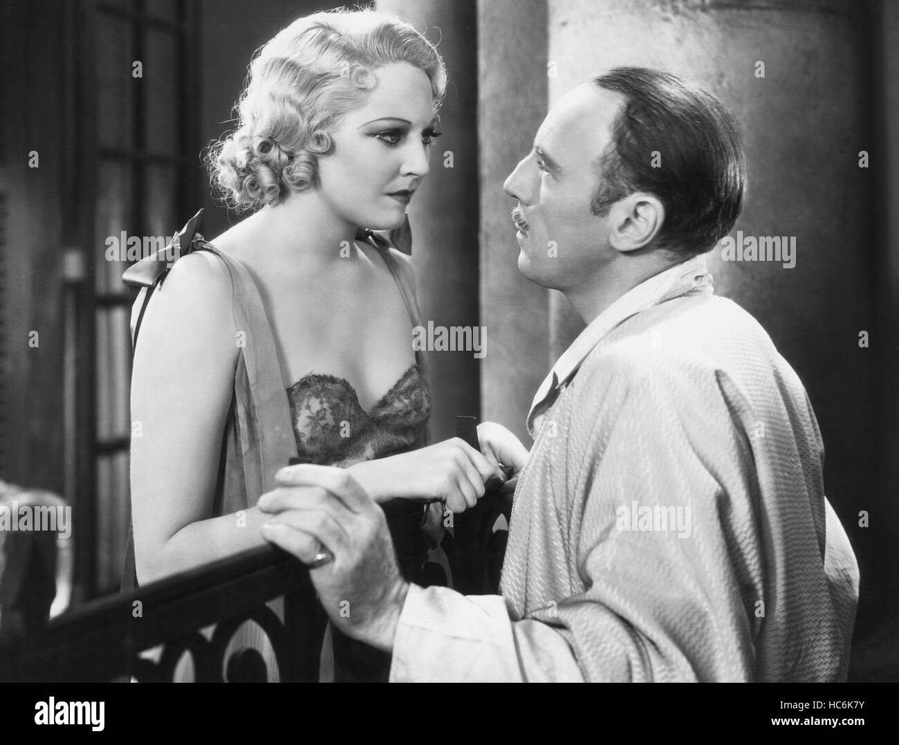 THIS IS THE NIGHT, from left: Thelma Todd, Roland Young, 1932 Stock ...