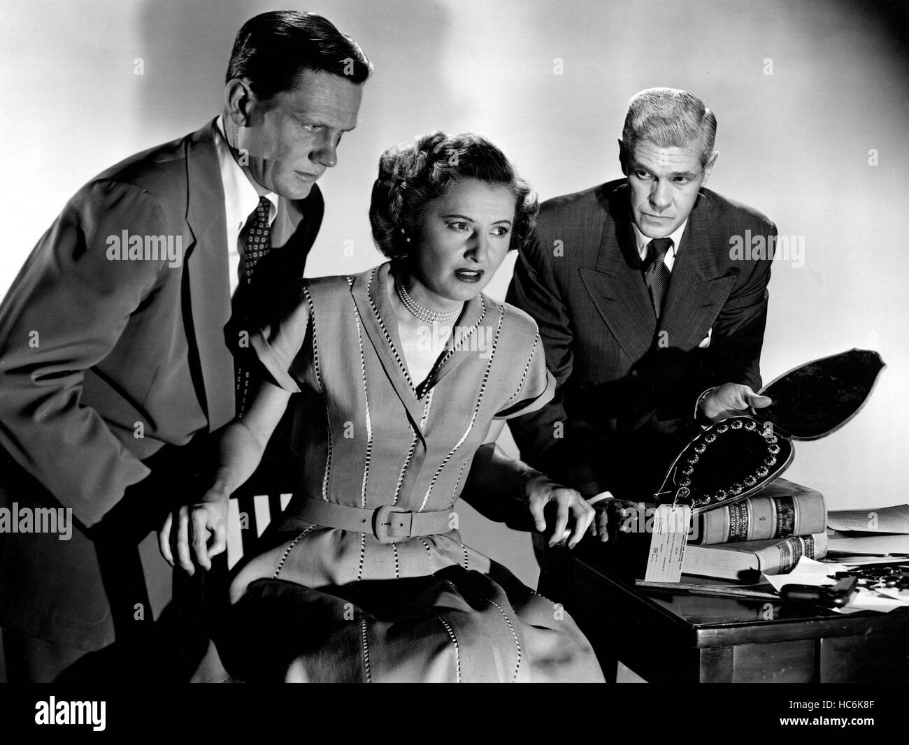 THE FILE ON THELMA JORDON, Wendell Corey, Barbara Stanwyck, Paul Kelly ...