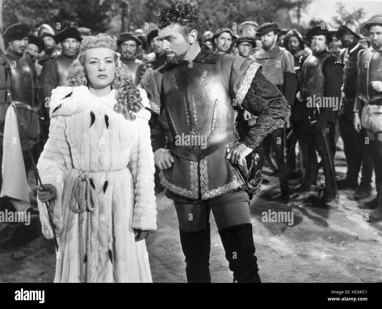 THAT LADY IN ERMINE, from left: Betty Grable, Douglas Fairbanks Jr ...