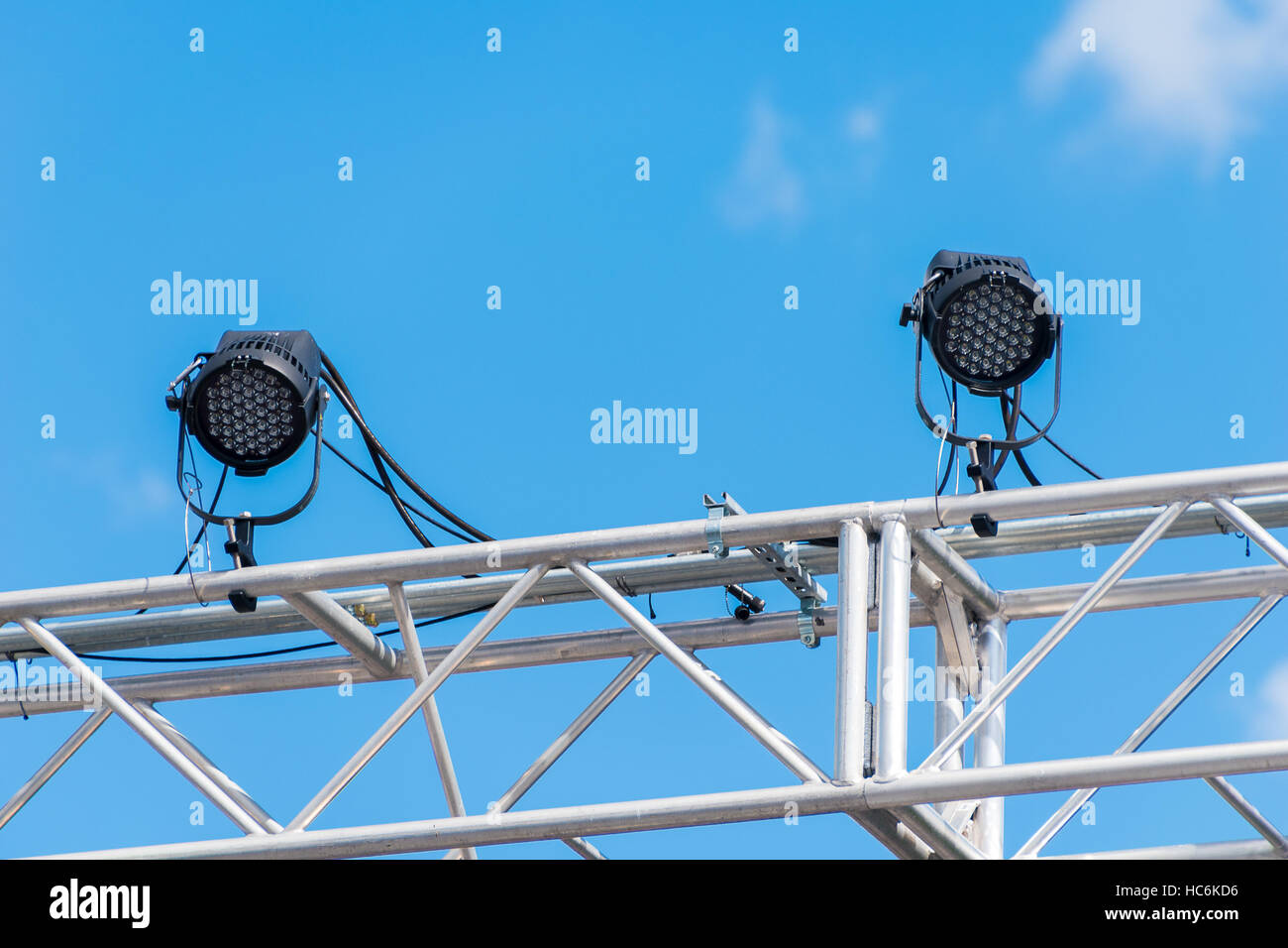 Spotlight stage with lights hi-res stock photography and images - Alamy