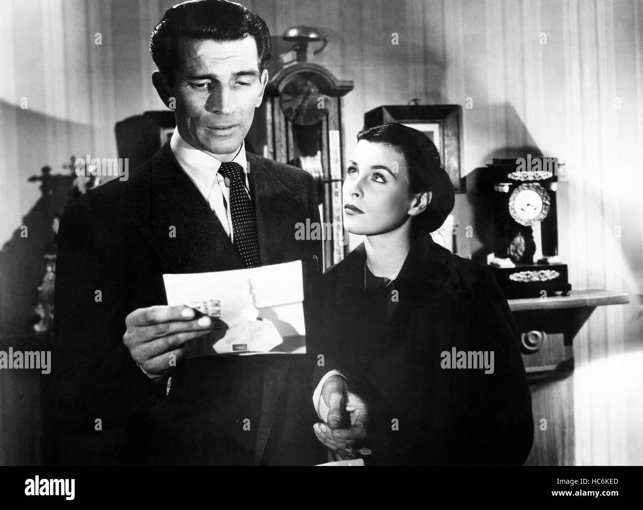 THE 13TH LETTER, from left, Michael Rennie, Constance Smith, 1951 ...