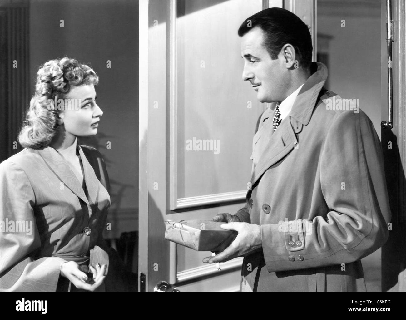 13 LEAD SOLDIERS, from left: Maria Palmer, Tom Conway, 1948. ©20th ...