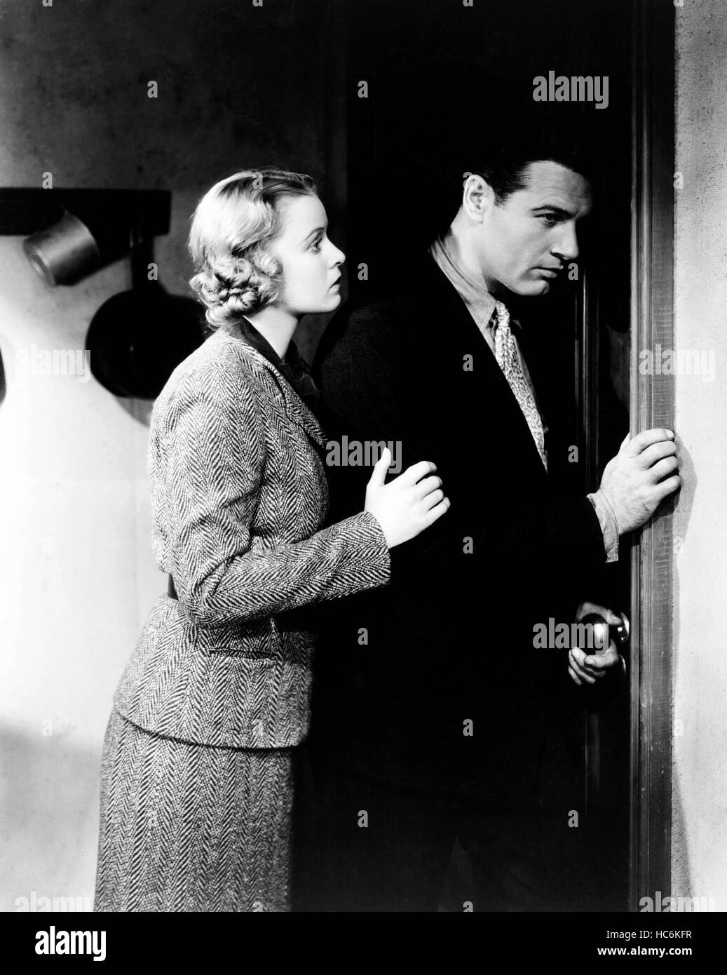 THREE LIVE GHOSTS, from left, Cecilia Parker, Richard Arlen, 1936 Stock Photo - Alamy