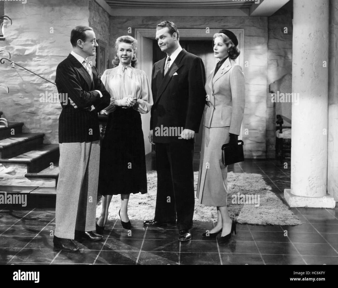 THREE LITTLE WORDS, from left: Fred Astaire, Vera-Ellen, Red Skelton ...