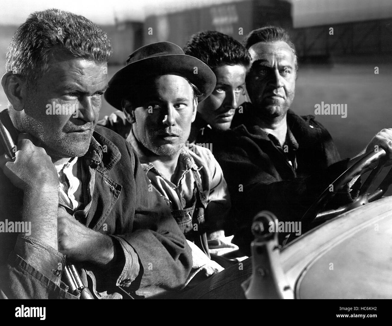 THEY LIVE BY NIGHT, Jay C. Flippen, William Phipps, Farley Granger ...