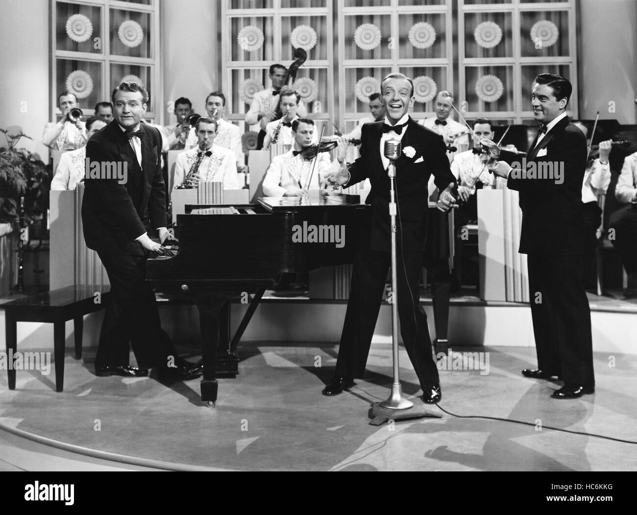 THREE LITTLE WORDS, standing from left: Red Skelton, Fred Astaire, Phil ...