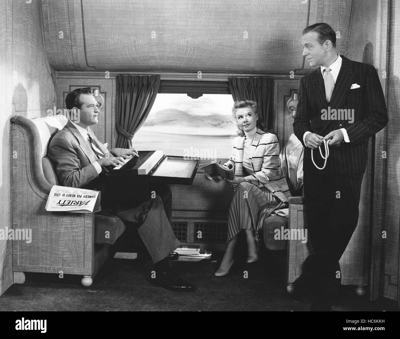 THREE LITTLE WORDS, from left: Red Skelton, Vera-Ellen, Fred Astaire ...