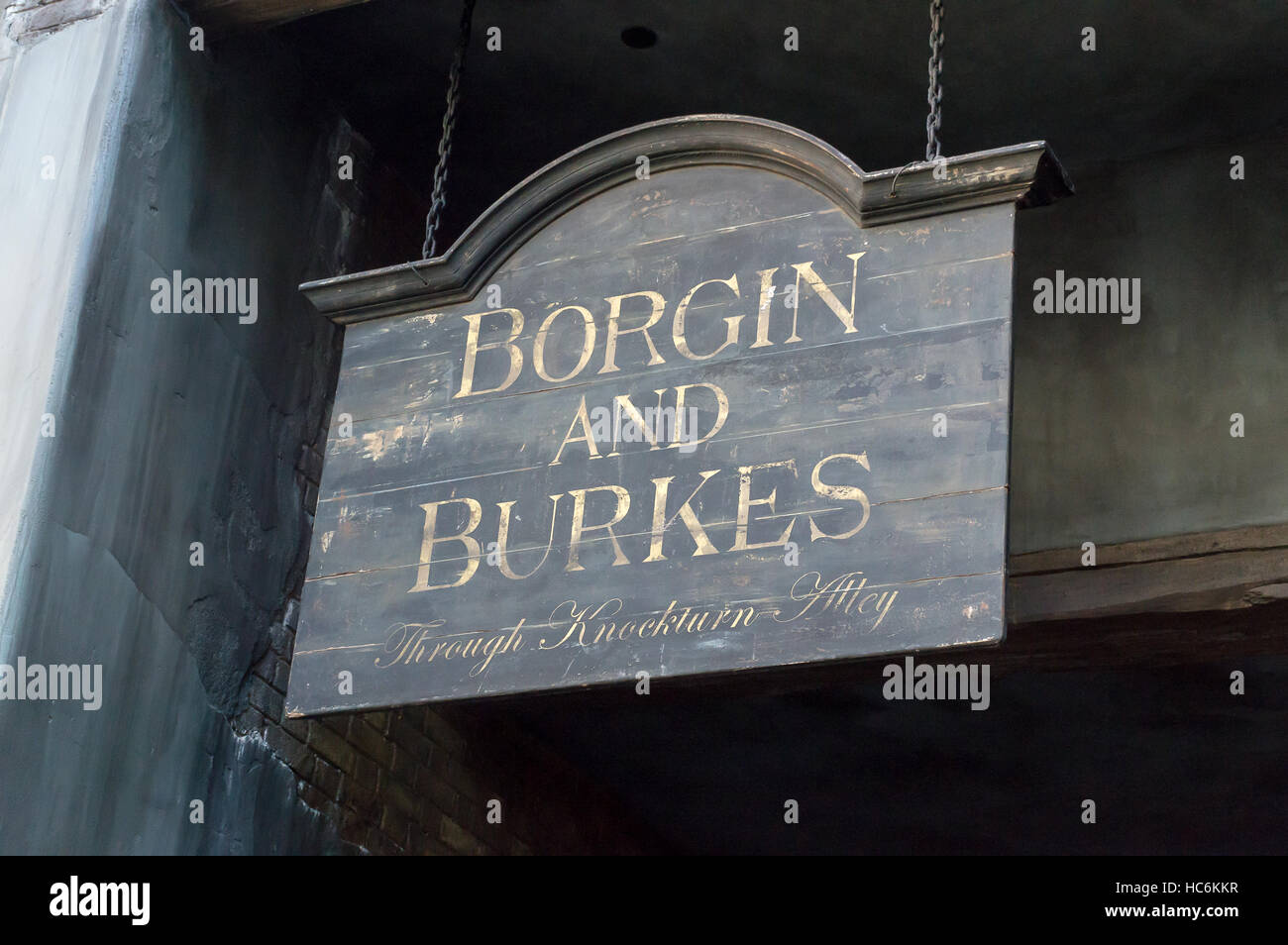 Borgin and burkes street hi-res stock photography and images - Alamy