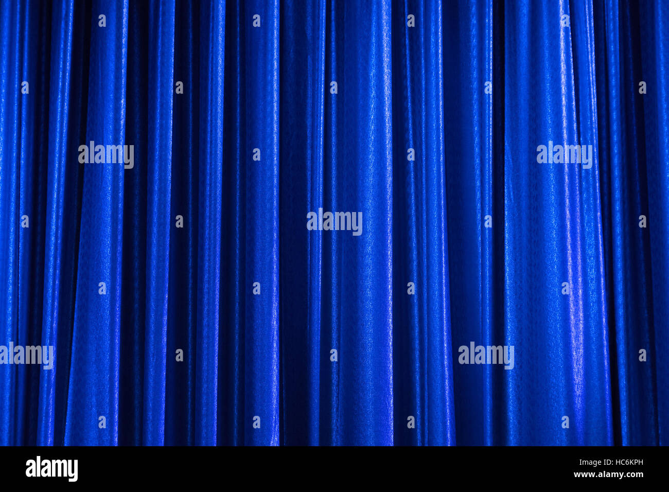 The blue curtain hi-res stock photography and images - Alamy