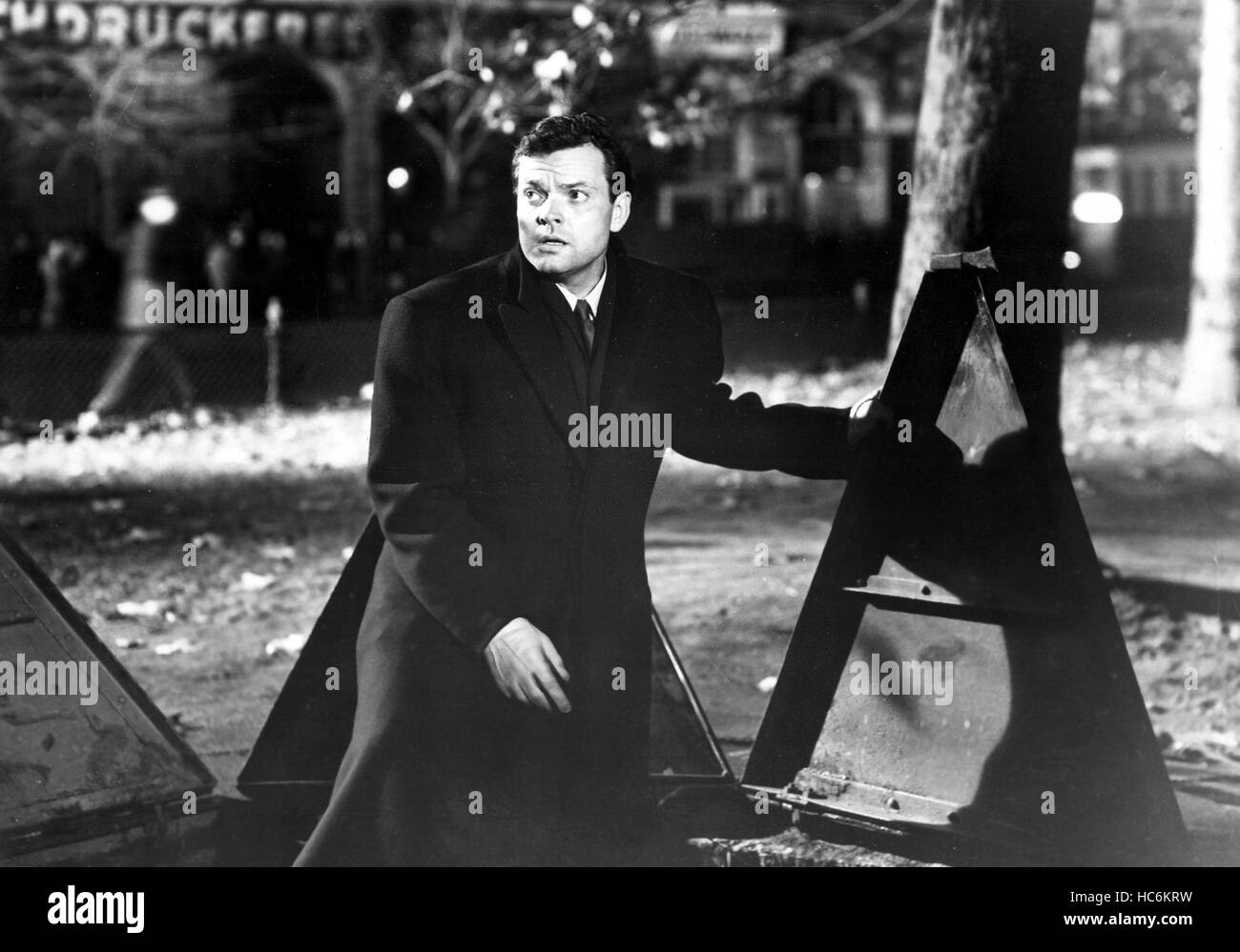 THE THIRD MAN, Orson Welles, 1949 Stock Photo - Alamy
