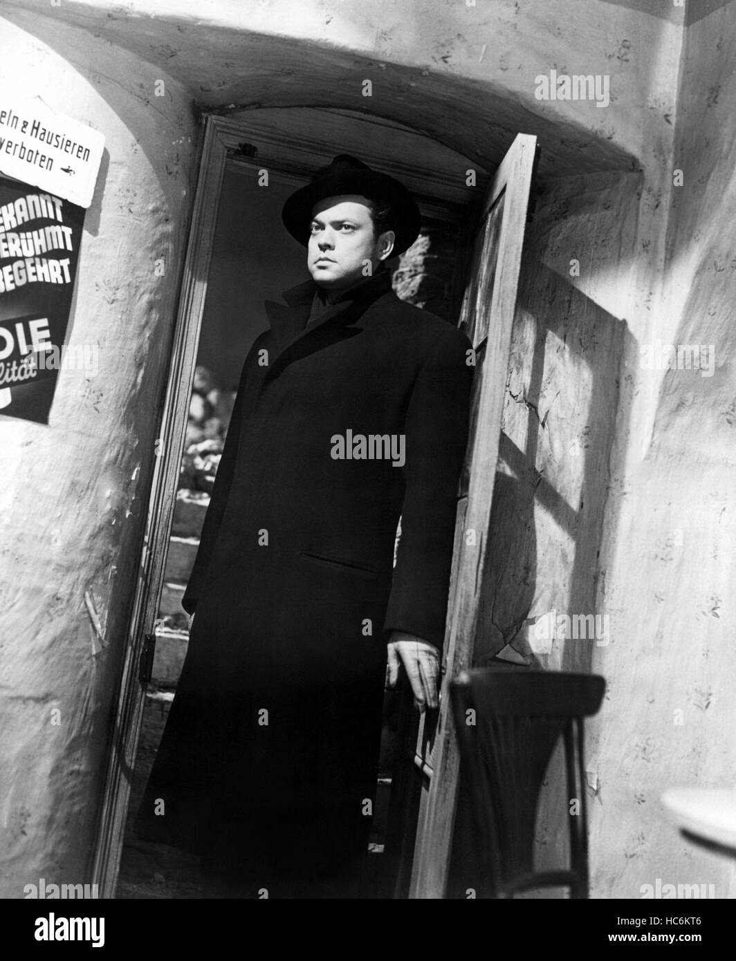 THE THIRD MAN, Orson Welles, 1949 Stock Photo - Alamy
