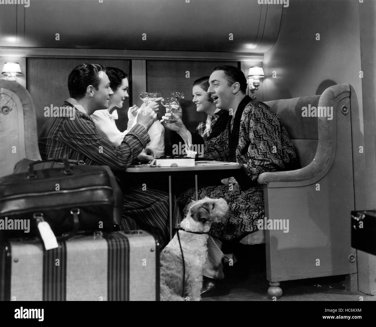 THE THIN MAN, Henry Wadsworth, Maureen O'Sullivan, Myrna Loy, William ...