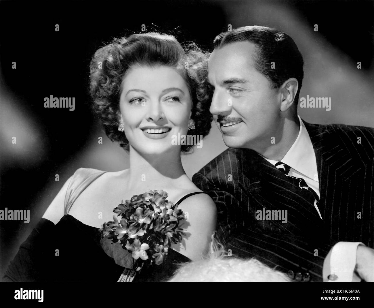 THE THIN MAN GOES HOME, Myrna Loy, William Powell, 1944 Stock Photo - Alamy