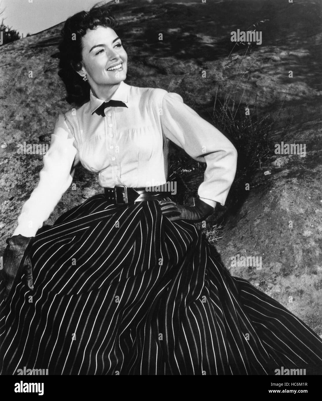 THEY RODE WEST, Donna Reed, 1954 Stock Photo - Alamy