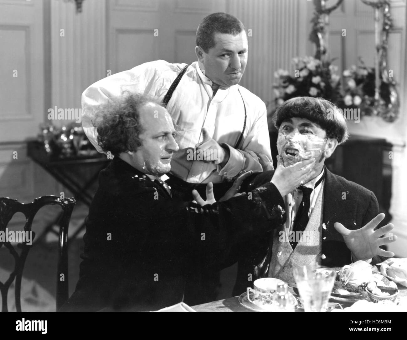 THREE SAPPY PEOPLE, Larry Fine, Curly Howard, Moe Howard, 1939 Stock ...