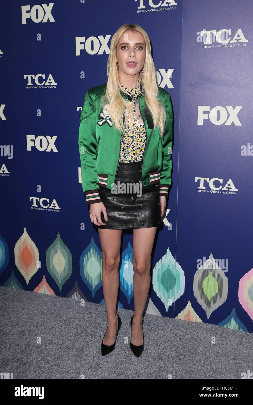 Emma Roberts attending the FOX Summer TCA Press Tour at Soho House in ...