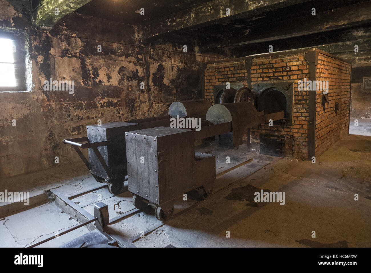 Inside Auschwitz-Birkenau Memorial and Museum. Auschwitz concentration ...
