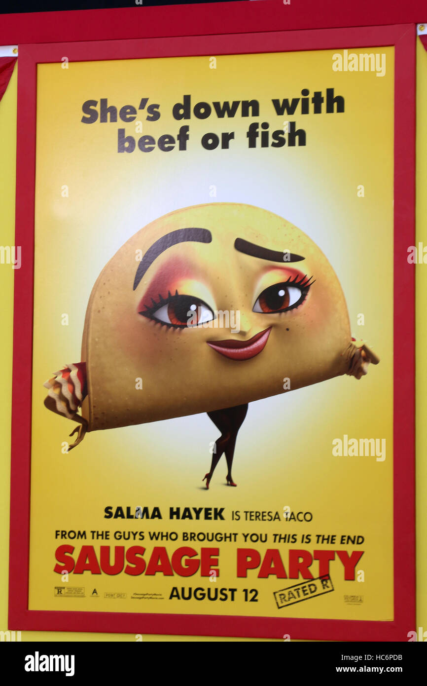 Sausage Party Premiere at the Village Theater on August 9, 2016 in ...