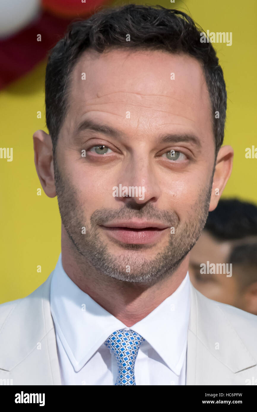 Nick Kroll attending the Los Angeles premiere of Sony's 'Sausage Party ...