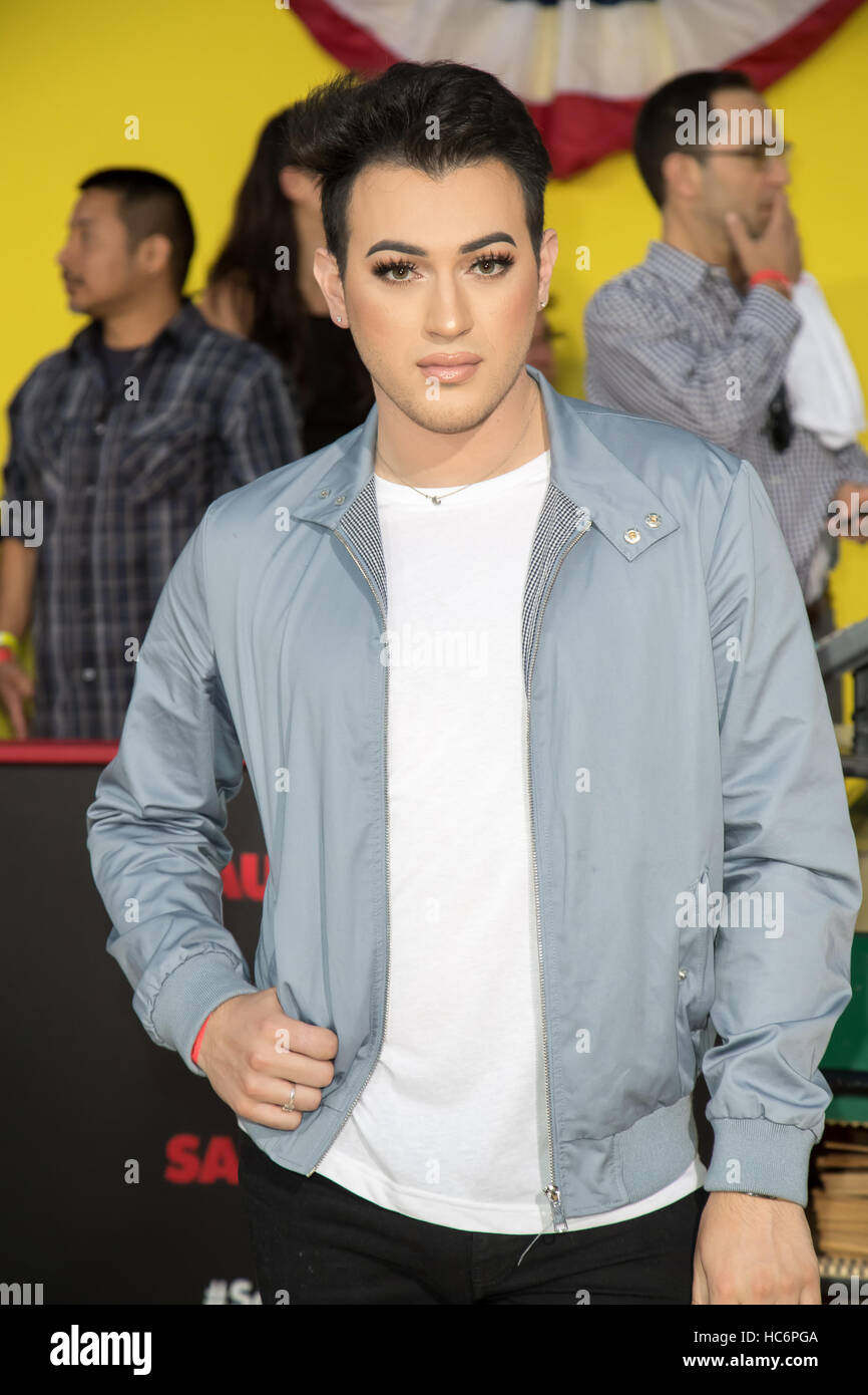 Manny Gutierrez attending the Los Angeles premiere of Sony's 'Sausage ...