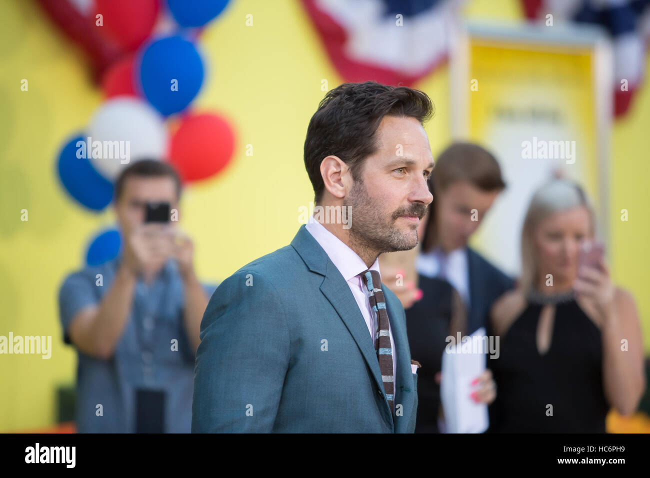 Paul Rudd attending the Los Angeles premiere of Sony's 'Sausage Party ...