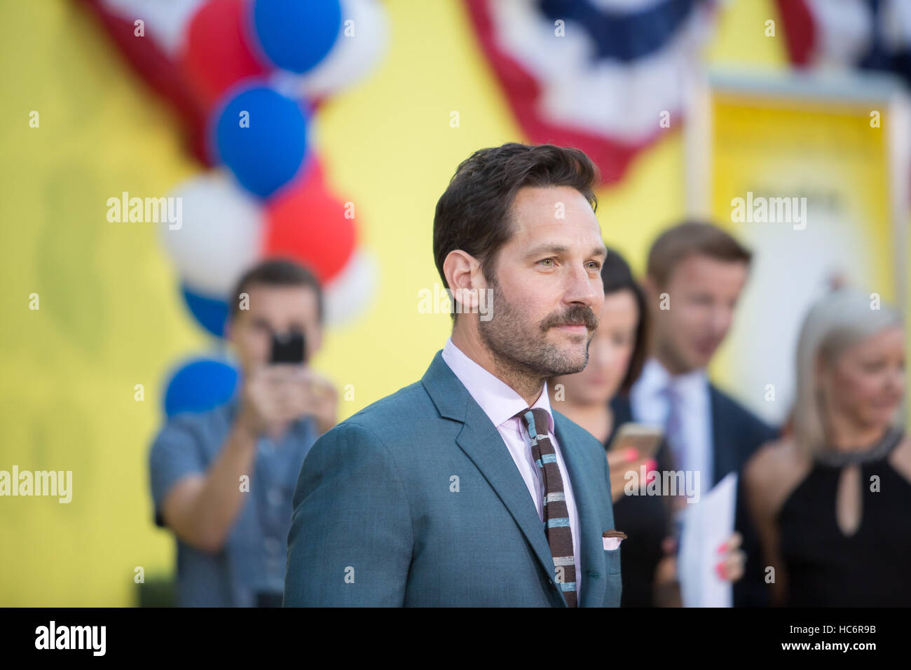 Paul Rudd attending the Los Angeles premiere of Sony's 'Sausage Party ...