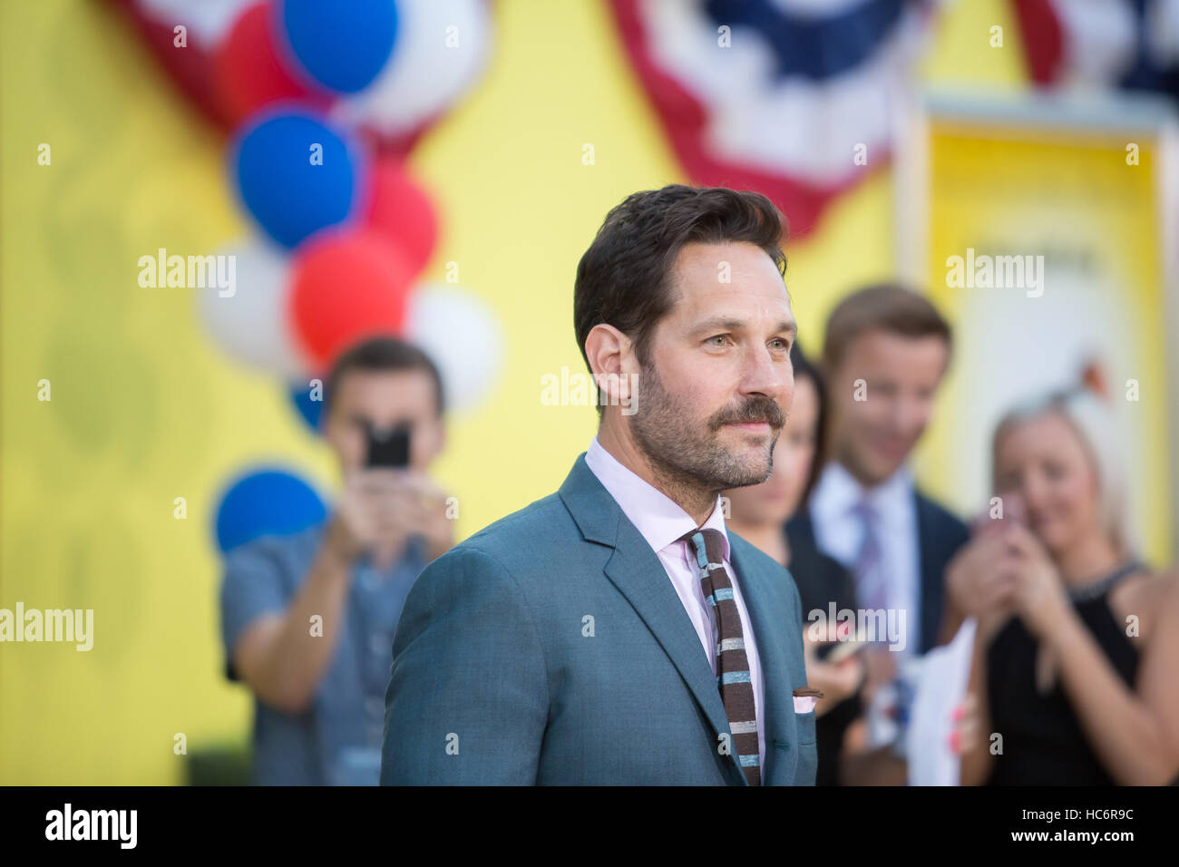Paul Rudd attending the Los Angeles premiere of Sony's 'Sausage Party ...