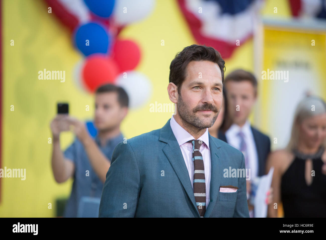Paul Rudd attending the Los Angeles premiere of Sony's 'Sausage Party ...