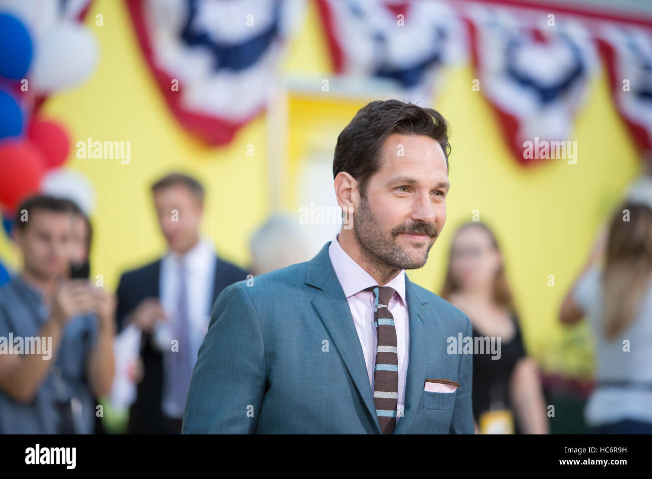 Paul Rudd attending the Los Angeles premiere of Sony's 'Sausage Party ...