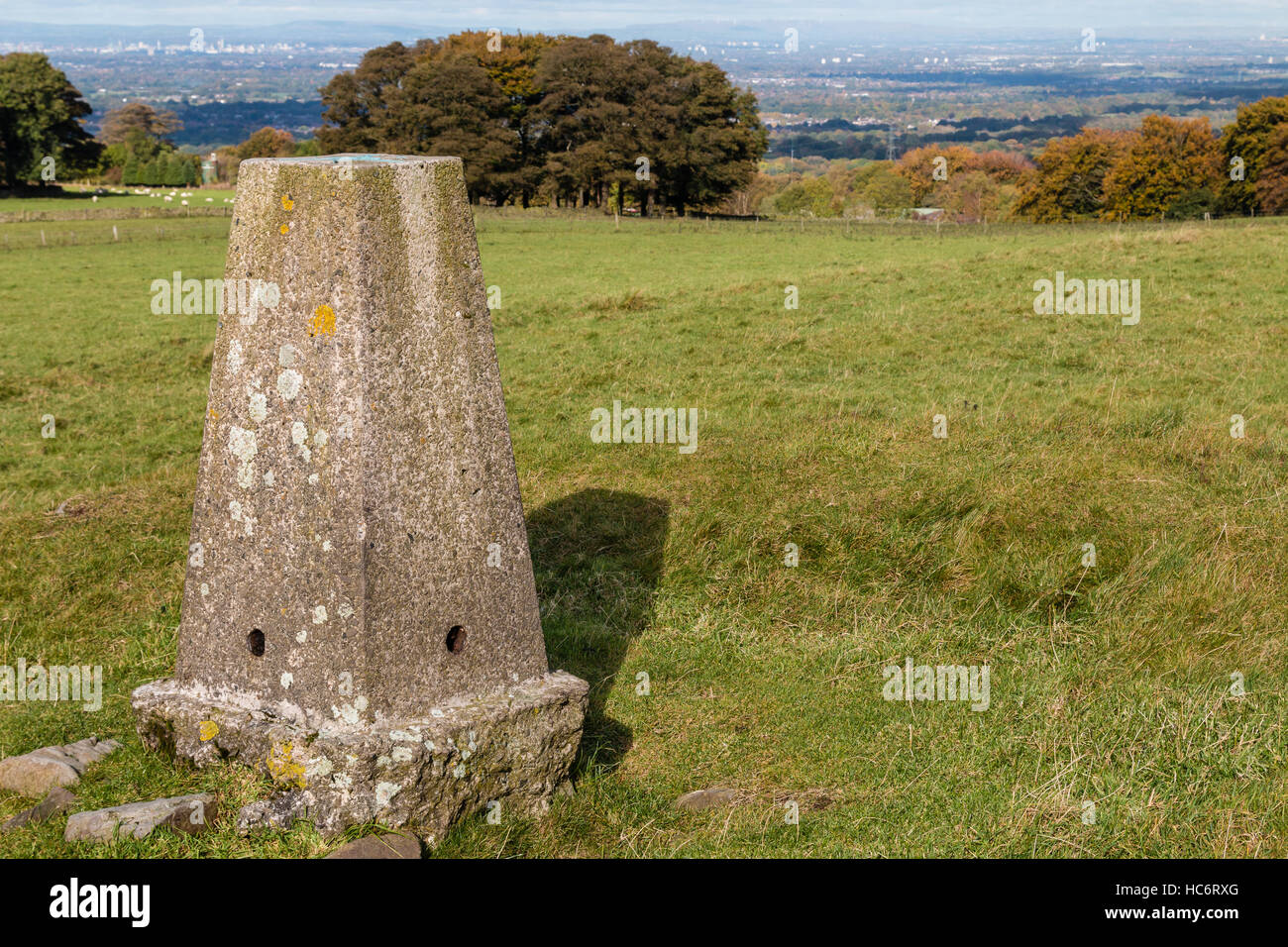 Trig point marker hi-res stock photography and images - Alamy