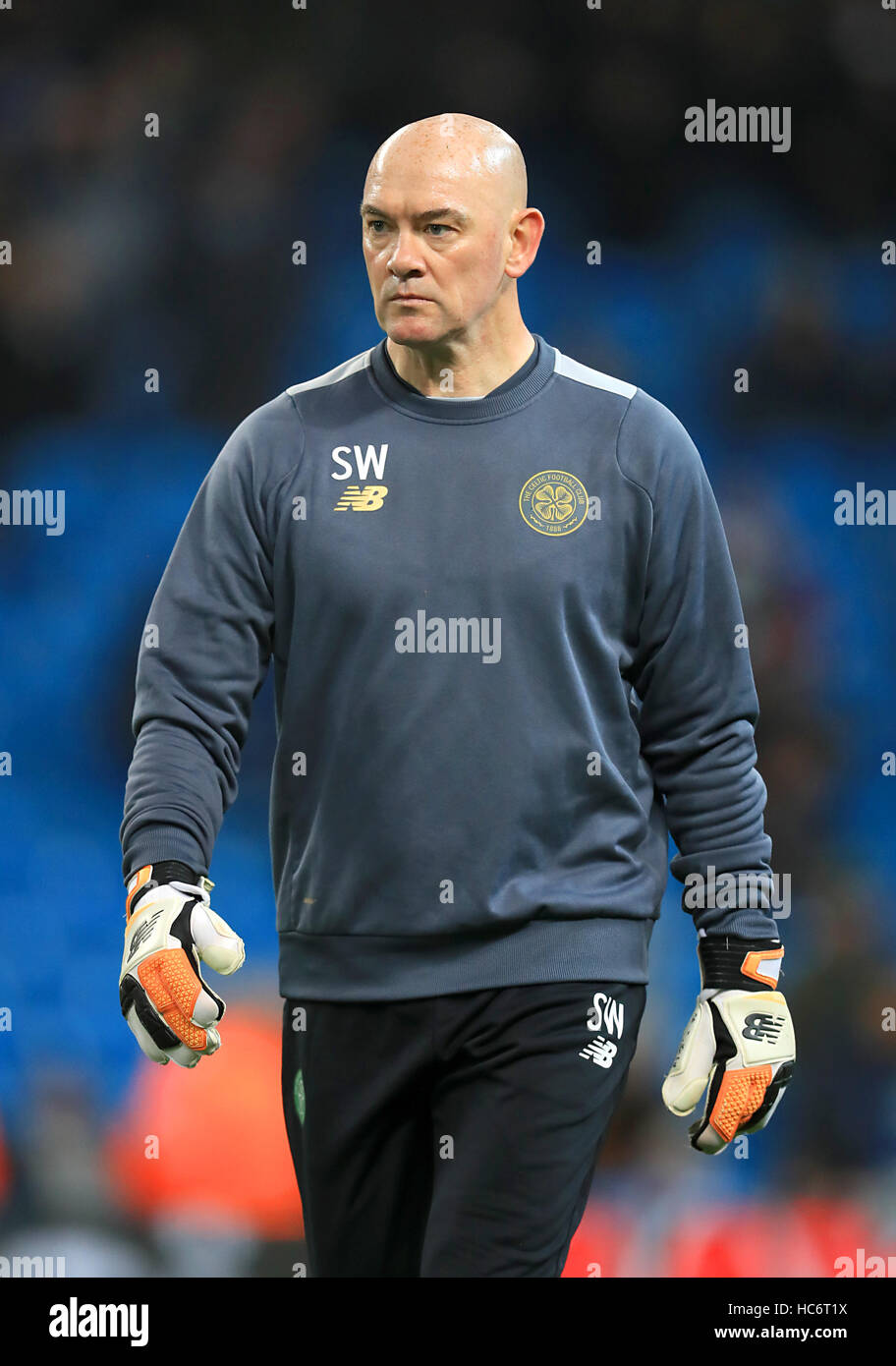 Celtic Goalkeeping Coach Stevie Woods Stock Photo - Alamy