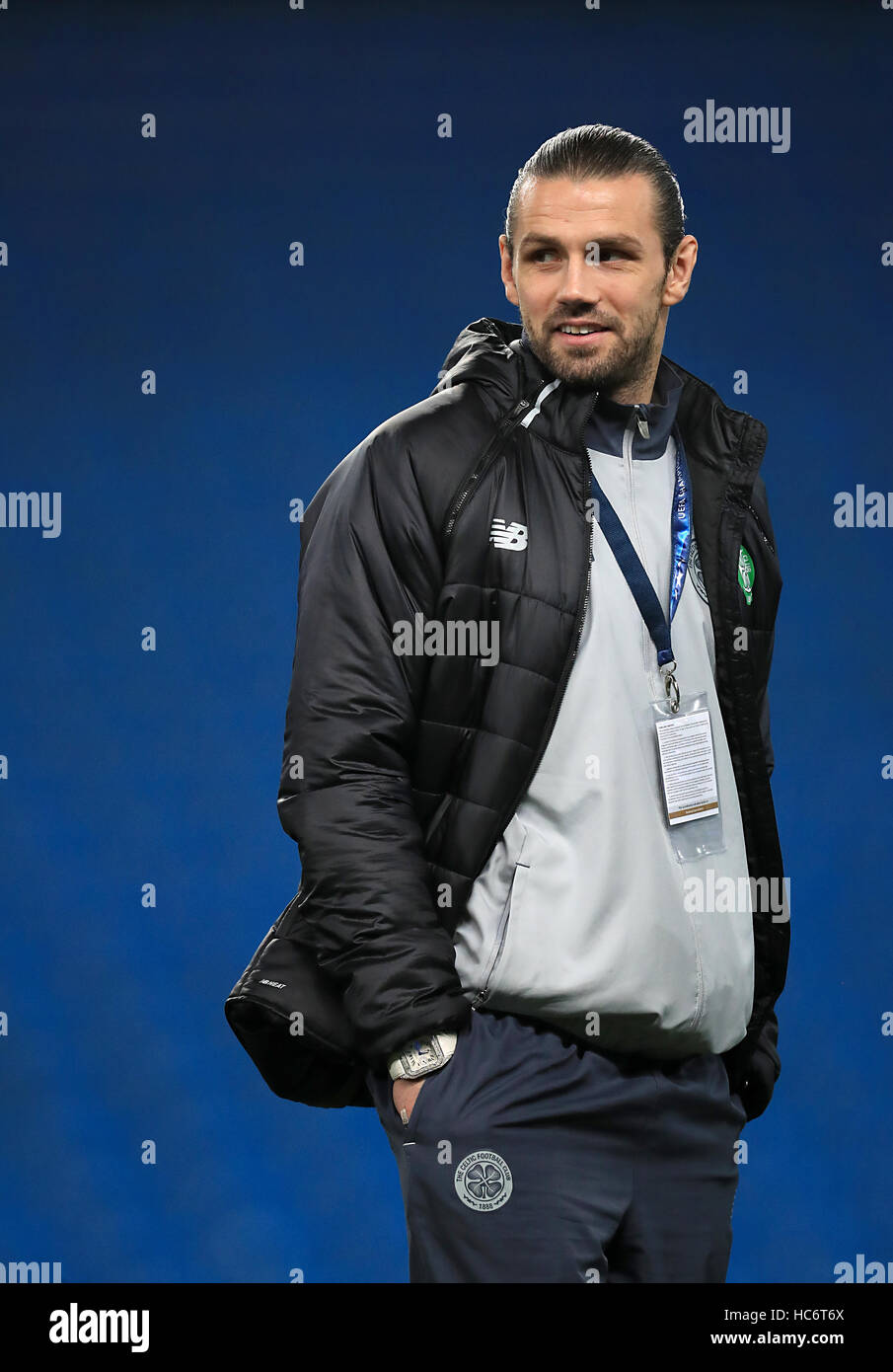 Goalkeeper Logan Bailly, Celtic Stock Photo - Alamy