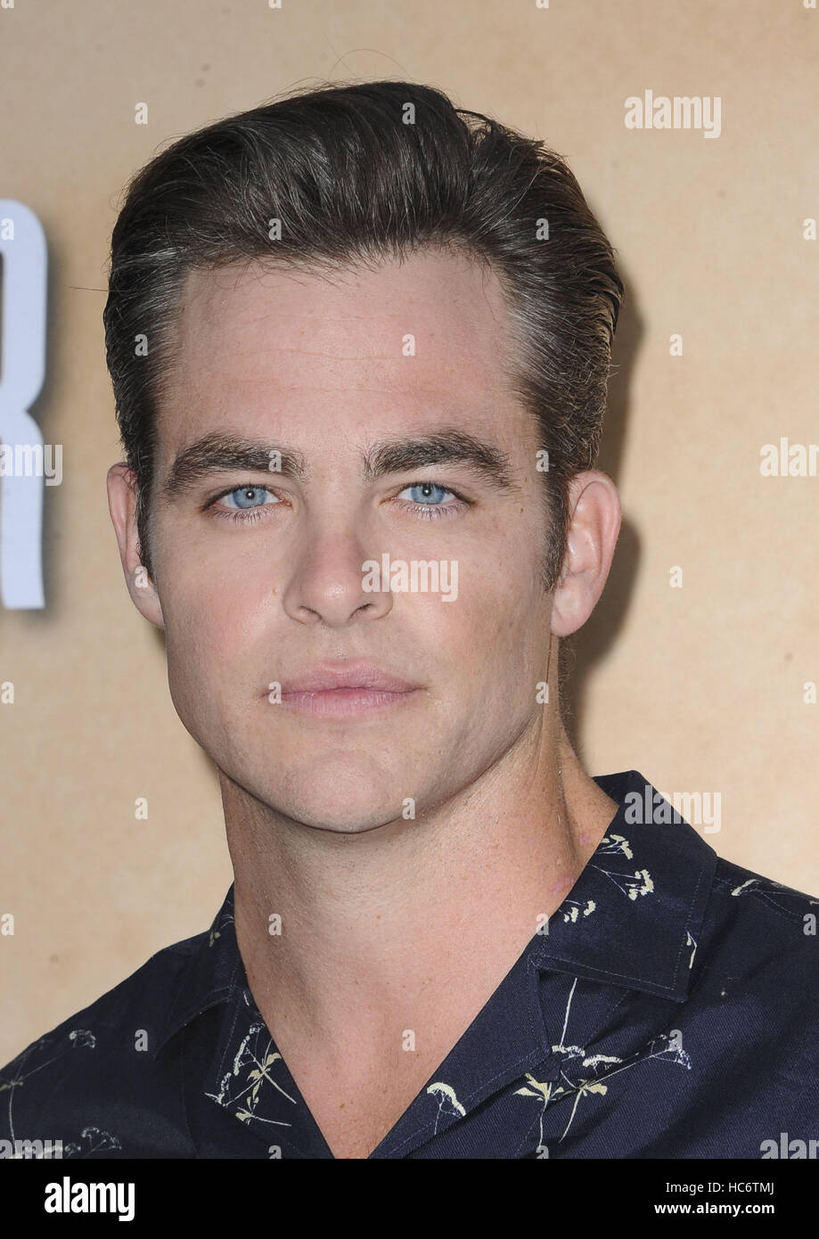 Film Premiere Hell or High Water Featuring: Chris Pine Where: Los ...