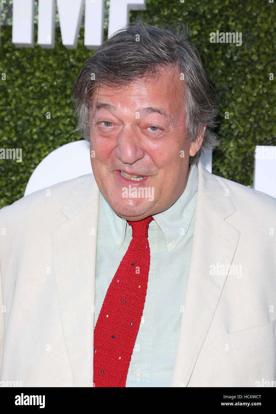 CBS, CW, Showtime Summer TCA Party - Arrivals Featuring: Stephen Fry ...